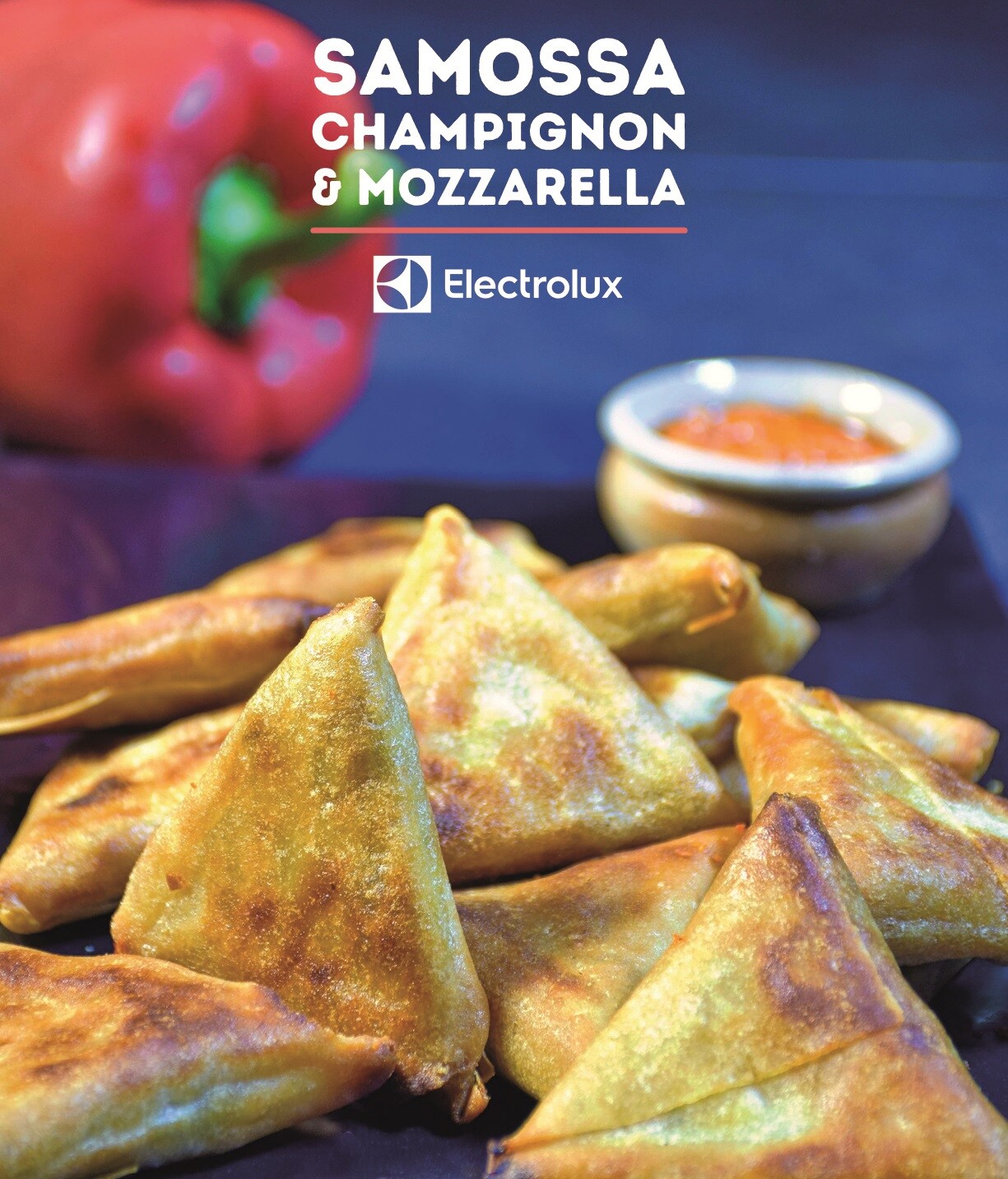Samoussa maison champignon mozzarella | Electrolux