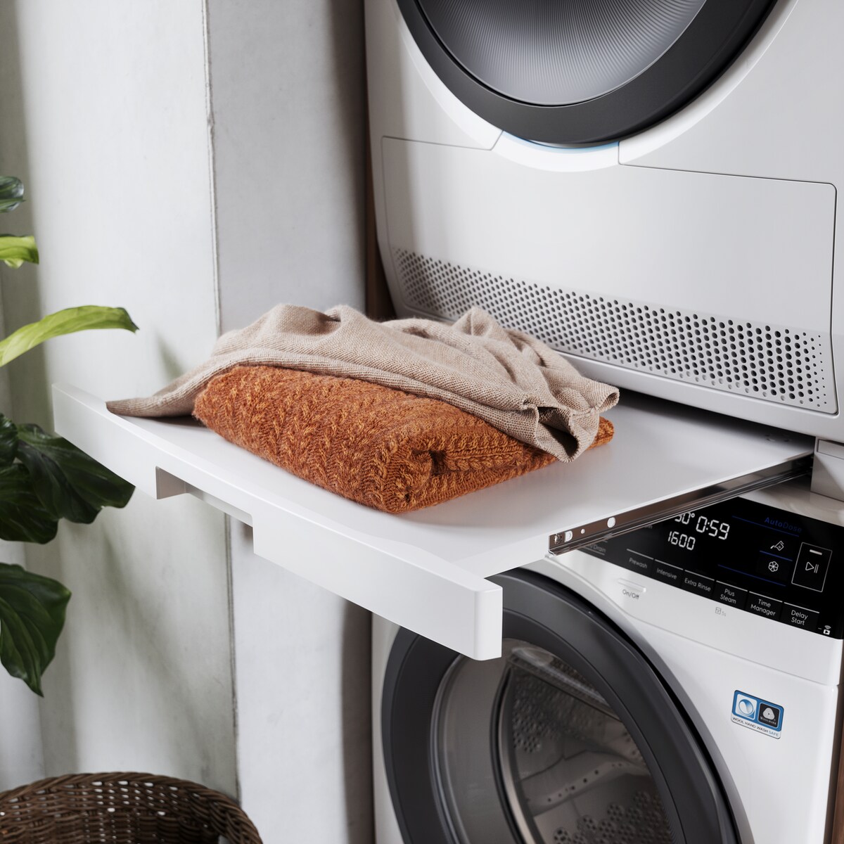 Kit de superposition avec tablette coulissante Kit de superposition ...