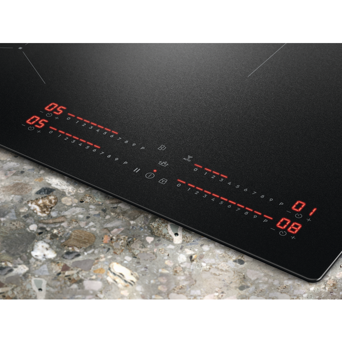 Plaque de cuisson Induction SaphirMatt;Anti-rayures Série 700 SenseBoil® 60 cm Plaque induction ...